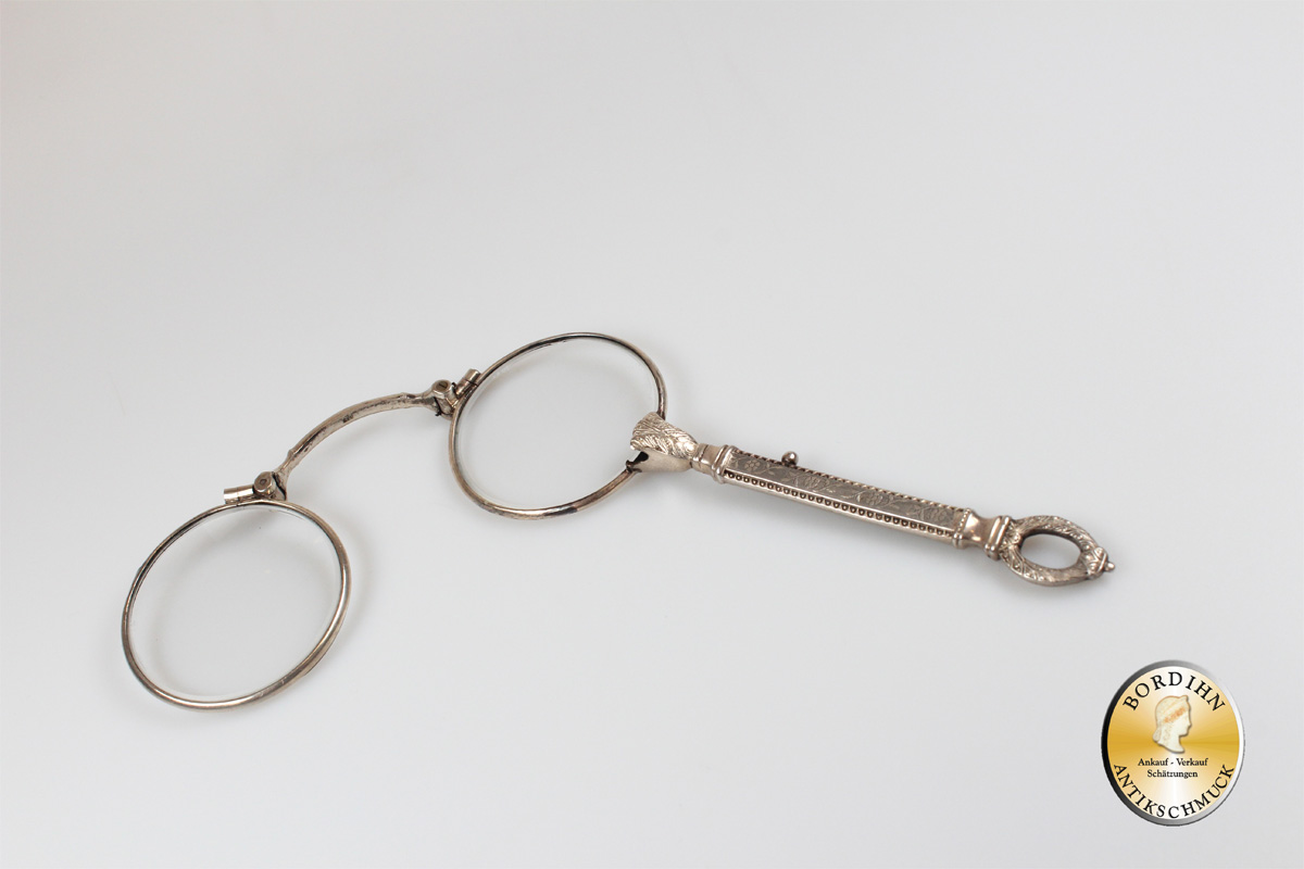 Monokel; Silber, ca.1890